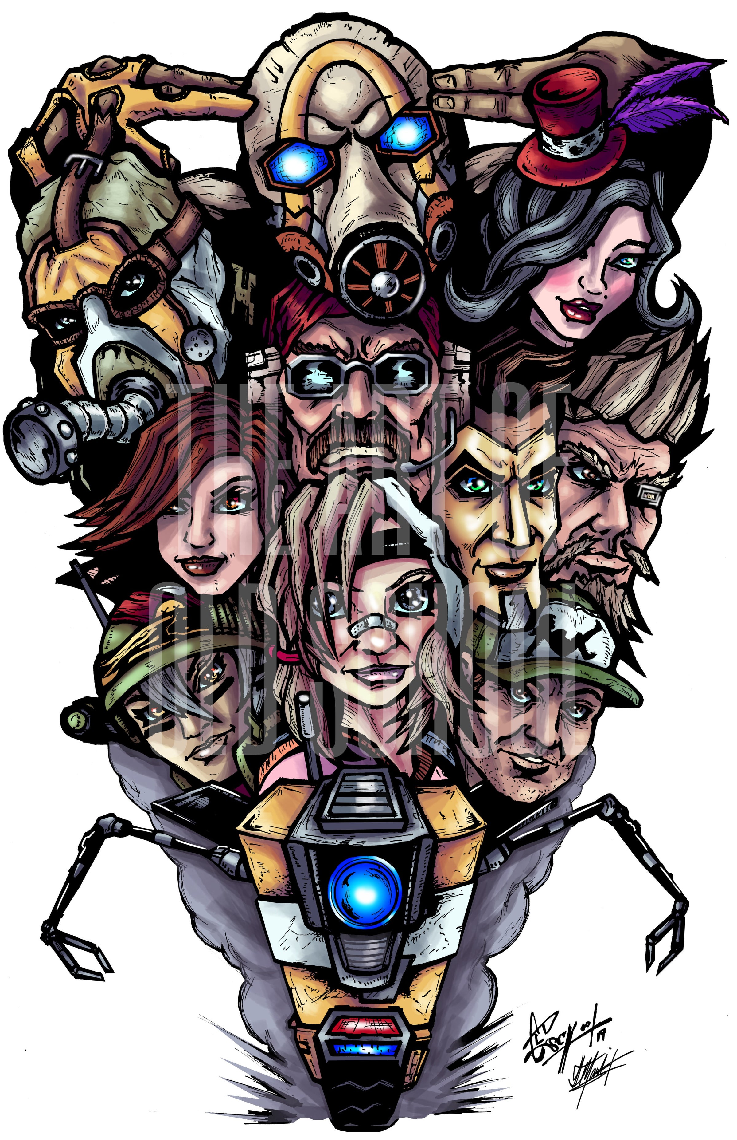 Borderlands Drawings